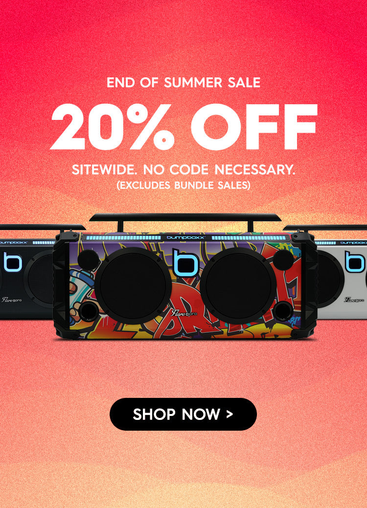 Bumpboxx the #1 retro bluetooth boombox in the world.